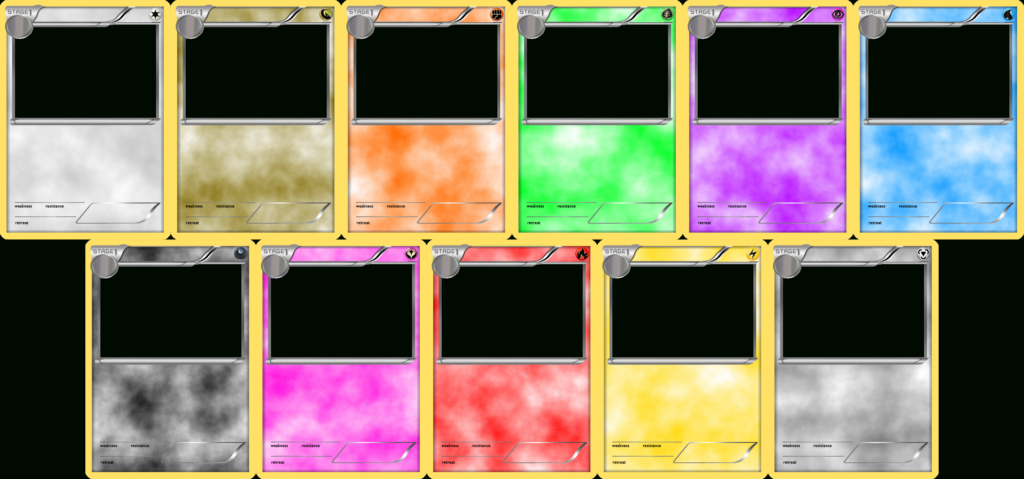 Pokemon Card Template Printable | Printable Templates