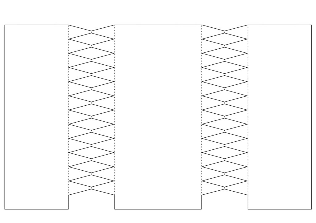 A4 Christmas Cracker Template | Printable Templates